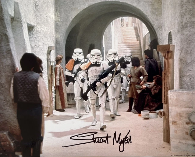 STAR WARS MOS Eisley Stuart Myers 10 X 8 Signed Autograph Photo A New ...
