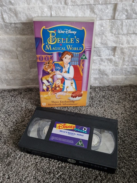 DISNEY VHS tapes Belles Magical World Video More items listed RARE ...