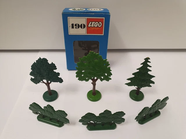 LEGO SYSTEM MURSTEN 50's 60's box 490 alt vintage 60er 1:87 classic ...