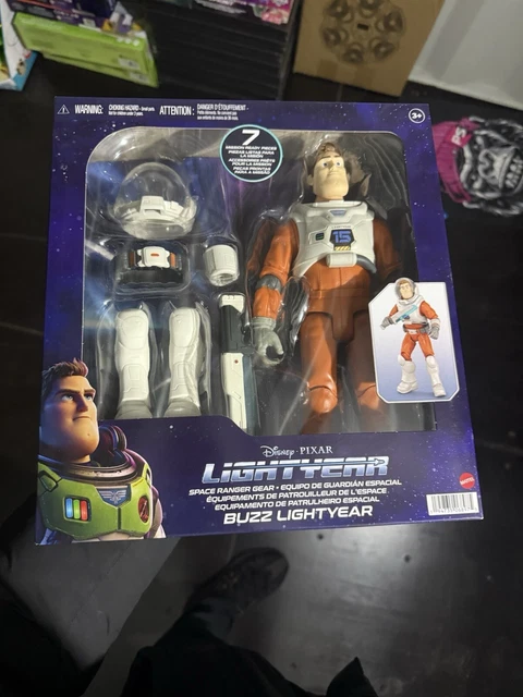 BUZZ LIGHTYEAR SPACE Ranger Gear Buzz Figure with Accessories, New £11. ...