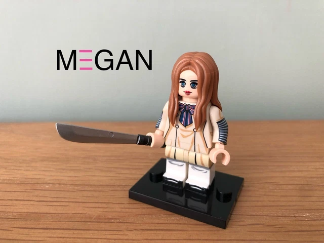 LEGO INSPIRED M3GAN Doll Horror Movie Minifigure - Quality CUSTOM Build ...