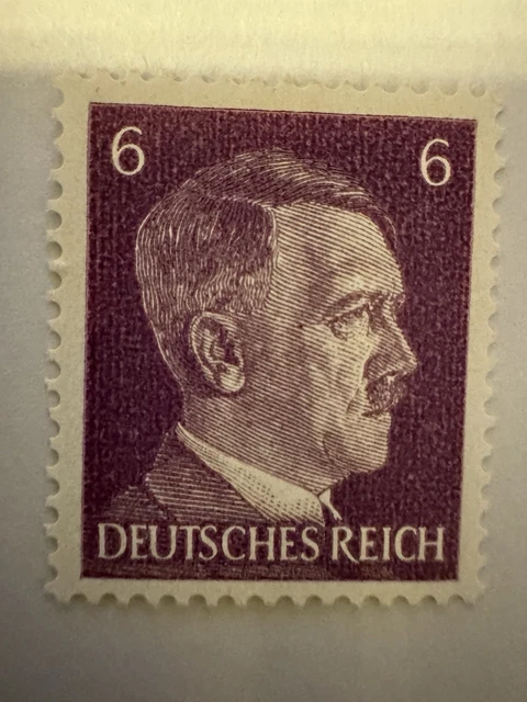 DEUTSCHES REICH, 1933-1945 WW2 Adolf Hitler, 6 Pf, ungestempelt EUR 5 ...