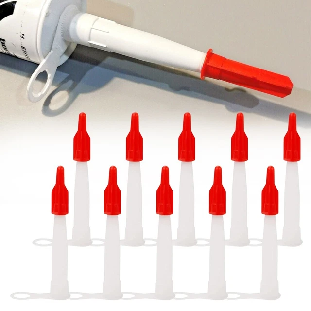 PREVENT CURING WASTE with Silicone Tube Nozzle Cap Reduce Environmental ...