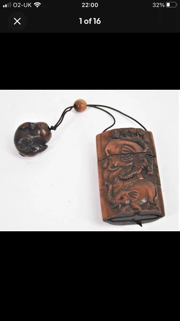 Netsuke, Japanese, Asian/Oriental Antiques, Antiques - PicClick UK