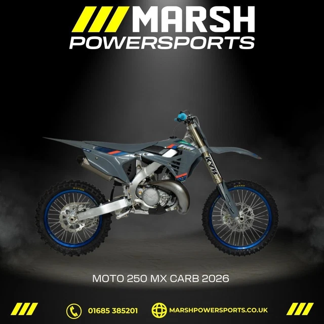 TM MOTO 2T 250 Carb MX 2026 Model - TM Main Dealer - Reserve NOW £9,195 ...