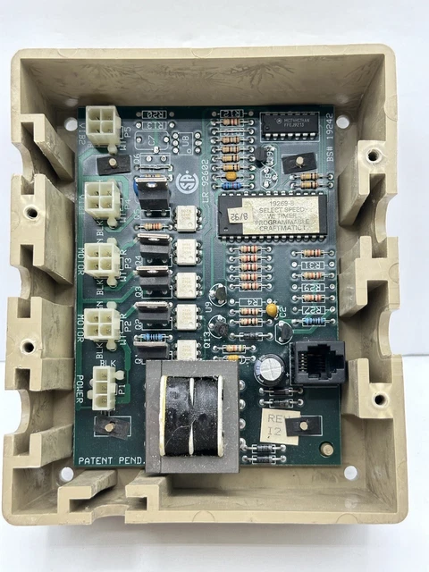 CRAFTMATIC 1 ADJUSTABLE Bed Control Box Circuit Board 19269-8 ...
