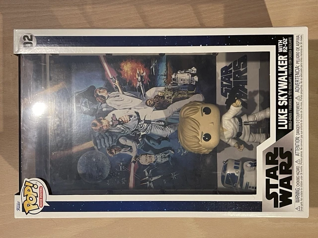STAR WARS A New Hope Luke Skywalker W/ R2-D2 POP Movie Posters #02 ...
