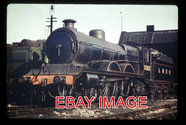 ORIGINAL 35MM SLIDE LNER CLASS C2 LOCO NO 5262 AT NOTTINGHAM 4-38 BR ...