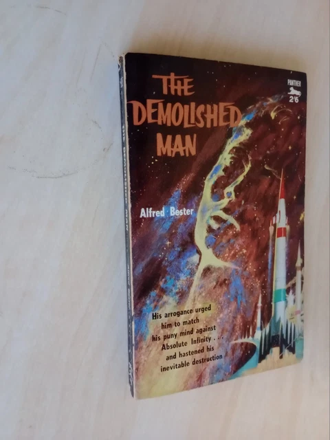 THE DEMOLISHED MAN - Alfred Bester - Panther edition August 1959 £7.42 ...