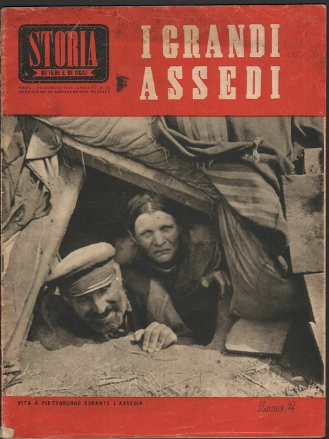 Rivista Storia Di Ieri E Oggi I Grandi Assedi Anno 1941 N15 Eur 600 Picclick It