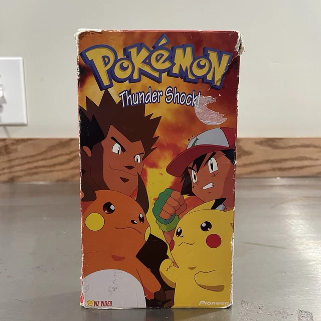 VHS POKEMON THUNDER Shock pikachu vs raichu Movie Vintage 1997 £17.77 ...