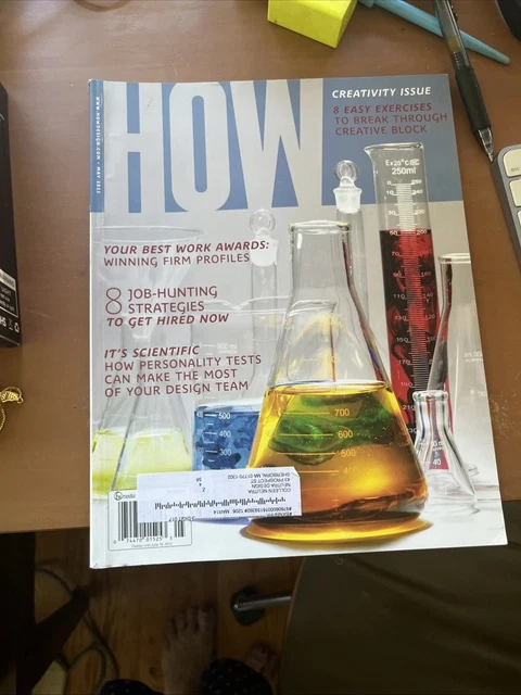 HOW MAGAZINE GRAPHIC Design Creativity Issue May 2012 FREE SHIP £9.02 ...