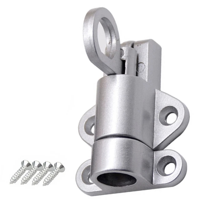 SELF CLOSING LATCH Bolt Automatic Spring Loaded Door Gate Security Lock ...