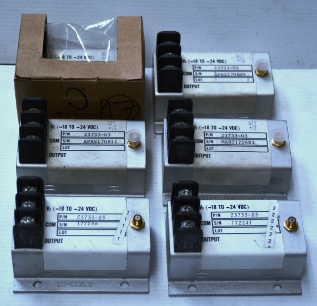 BENTLY NEVADA 23733-03 Accelerometer Interface Module $290.00 - PicClick AU