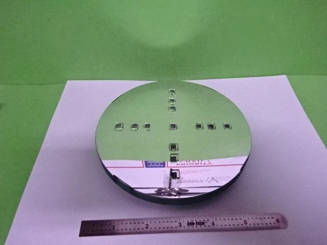 OPTICAL TARGET RESOLUTION ASSEMBLY [scratches, chip] LASER OPTICS AS IS ...