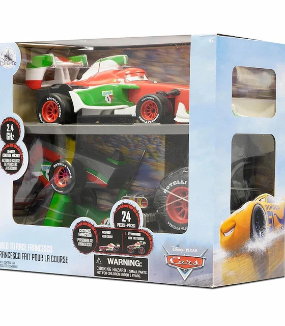 DISNEY PIXAR CARS Francesco Bernoulli Remote Control RC Monster F1 ...