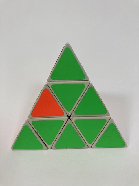 VINTAGE PYRAMINX BY TOMY Pyramid Triangle Rubik’s Cube Combination ...