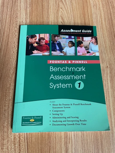 FOUNTAS AND PINNELL Benchmark Assessment System 1 - Paperback $16.96 ...