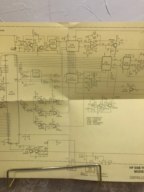 HEATHKIT HF SSB TRANSCEIVER Model HW-5400 Controller Circuit Board ...