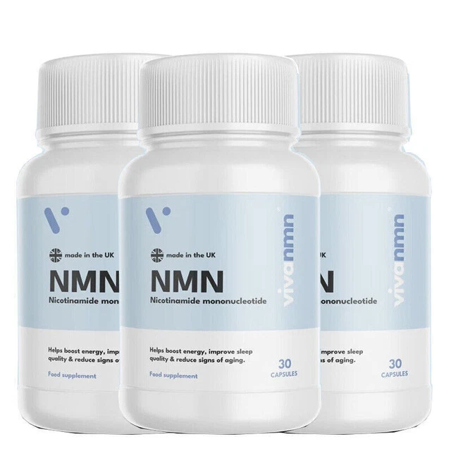 VIVANMN PURE NMN | 500mg Capsules Boosted Energy, Enhanced Sleep 30 ...