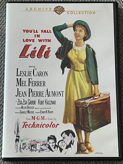 LILI (WARNER ARCHIVE) - DVD - Leslie Caron Mel Ferrer Zsa Zsa Gabor $17 ...