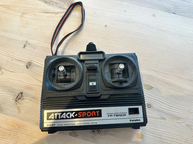 VINTAGE FUTABA FP-T2NCR ATTACK SPORT RC Radio Control Transmitter £5.00 - PicClick UK