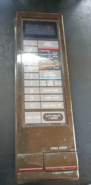 MICROWAVE OVEN REPLACEMENT Main PCB Control Panel Board SHARP R-7780 (B ...