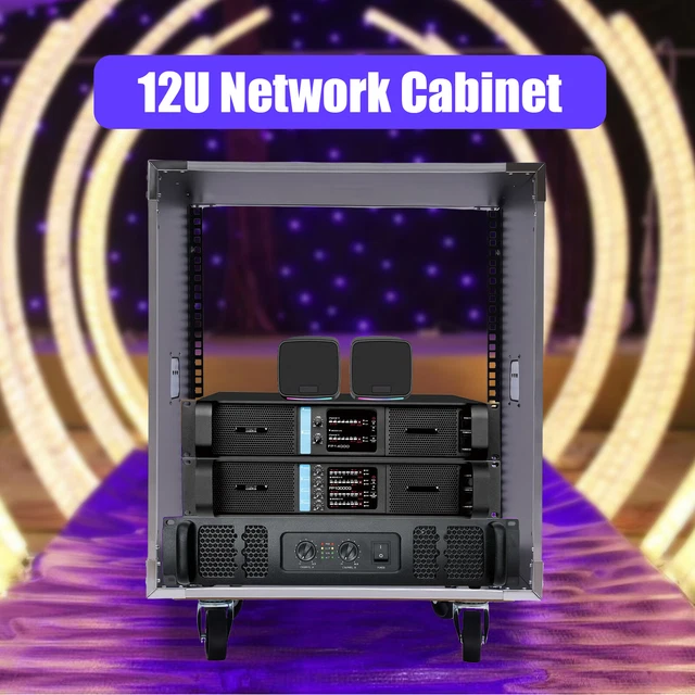 WALL MOUNT NETWORK Server Data Cabinet Enclosure Rack Rolling Server ...