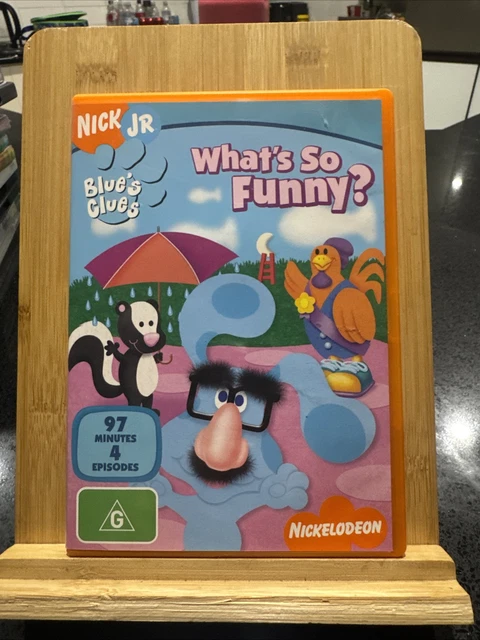 BLUE'S CLUES WHAT’S So Funny? Dvd Nickelodeon Region 4 PAL $30.00 - PicClick AU