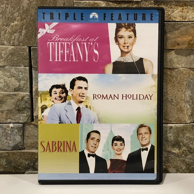 PARAMOUNT TRIPLE FEATURE DVD Breakfast at Tiffanys Roman Holiday ...