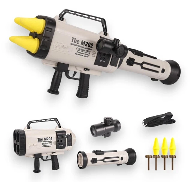 RPG QUADRUPLE BLAST - Spring-Loaded Soft Grenade Launcher EUR 85,28 ...