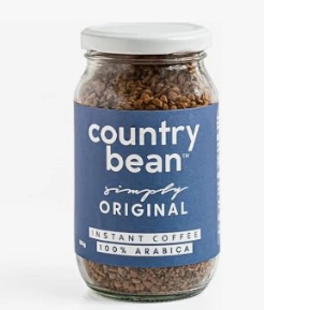 COUNTRY BEAN ORIGINAL Arabica Freeze-Dried No Added Sugar Coffee Powder ...