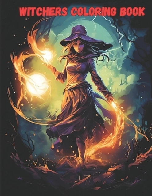 WITCHERS COLORING BOOK: 20 great coloring pages for kids and adults by ...