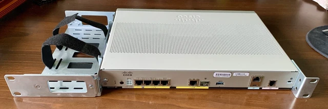 CISCO ISR1100 SERIES C1117-4P Router +PSU & Rack Mount kit. 5 of 33 ...