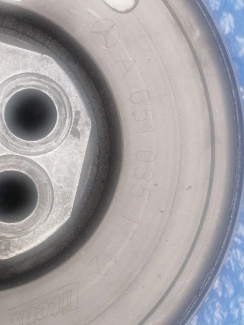 MERCEDES-BENZ W212 W204 C207 Diesel 2.2CDI Poulie A6510351712 PUM39342 ...