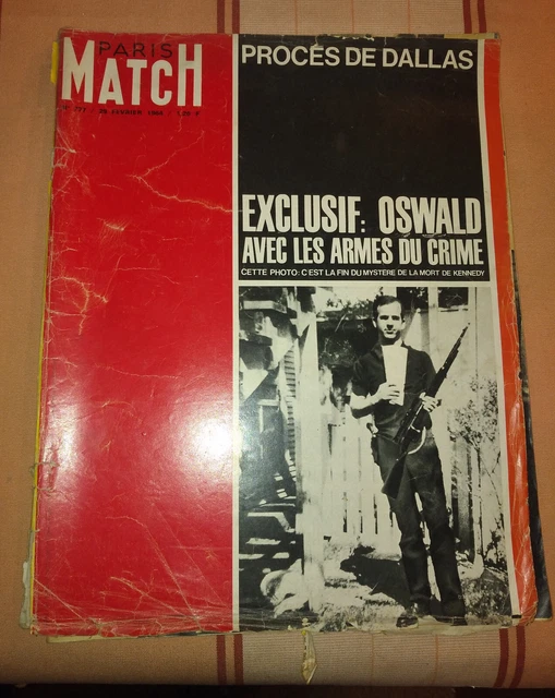 6 MAGAZINES PARIS MATCH Années 1964 a 1968-rares-oswald kennedy gagarine EUR 60,00 - PicClick FR