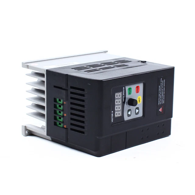 3-PHASEN 2,2KW 380V Frequenzumrichter VFD Wechselrichter Motor Drehzahlregler EUR 90,53 ...