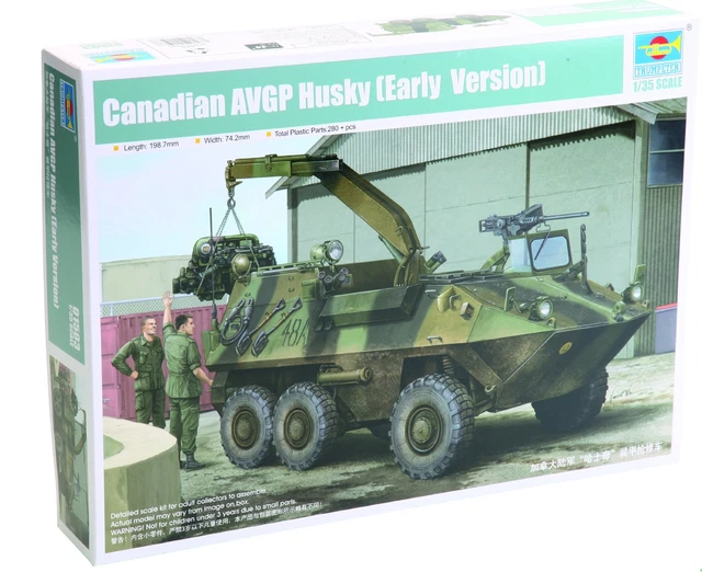 TRUMPETER 01503 MODELLBAUSATZ Canadian Husky 6x6 APC (US IMPORT) EUR 41 ...