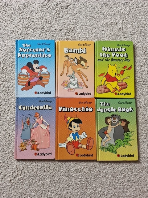 WALT DISNEY VINTAGE Ladybird Books Including First Editions Bundle £16. ...