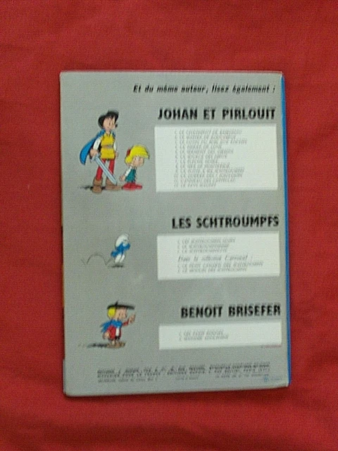 JOHAN ET PIRLOUIT N° 3A Le Lutin Du Bois Aux Roches Eo Edition ...