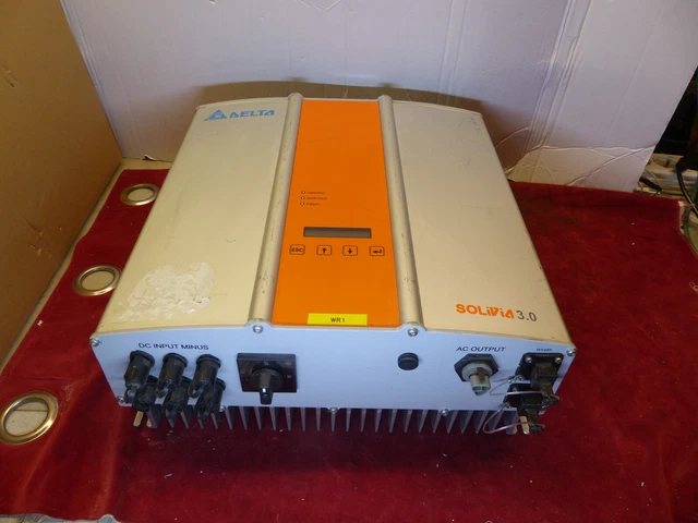 WECHSELRICHTER DELTA SOLIVIA 3.0 für PV-Anlage Solivia3 .OEUG3 ...