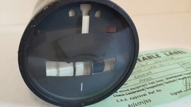 BENDIX TURN AND Slip Indicator, Pt No 3929-1AG-E1-1, Serviceable Label ...