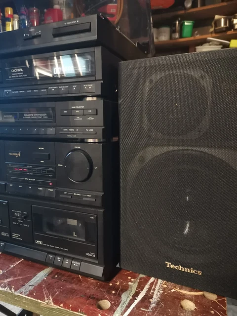 TECHNICS VINTAGE 1980S Hi-Fi System, used but in good condition and all ...