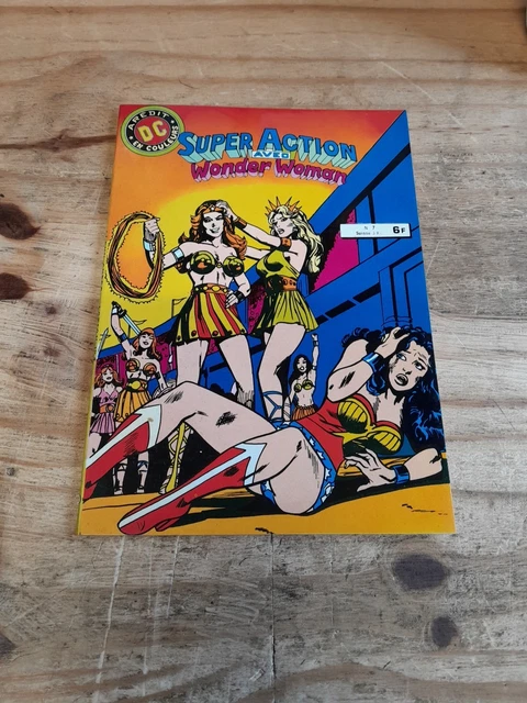 SUPER ACTION WONDER Woman/Menace Pour Wonder Woman/N°8/Aredit Dc ...