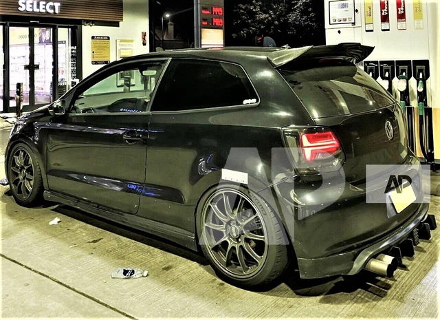 VW POLO MK5 6R 6C GTI R Batman Style Gloss Black Boot Spoiler 2009-2017 £89.95 - PicClick UK