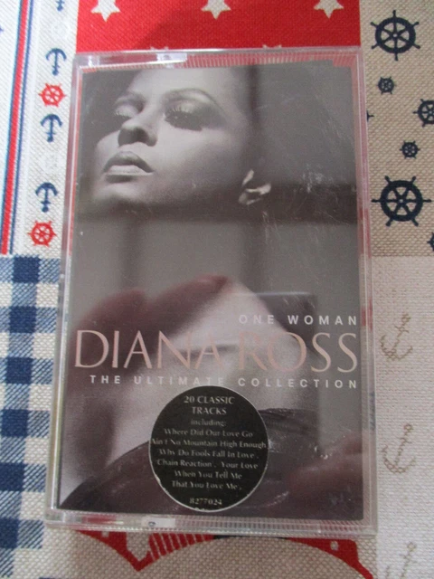 DIANA ROSS ONE Woman The Ultimate Collection 1993 Emi Audio Cassette ...