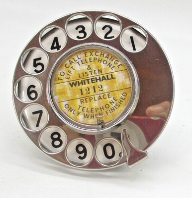 VINTAGE BAKELITE GPO TELEPHONE DIAL No 12 £25.00 - PicClick UK