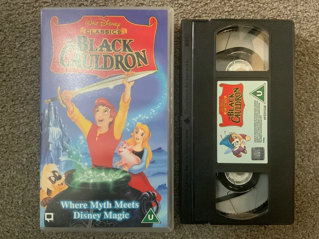 DISNEY THE BLACK cauldron vhs £5.72 - PicClick UK