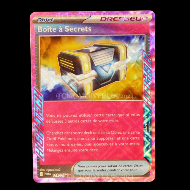 CARTE POKÉMON BOÎTE à Secrets 163/167 EV06 - Mascarade Crépusculaire EUR 1,00 - PicClick FR