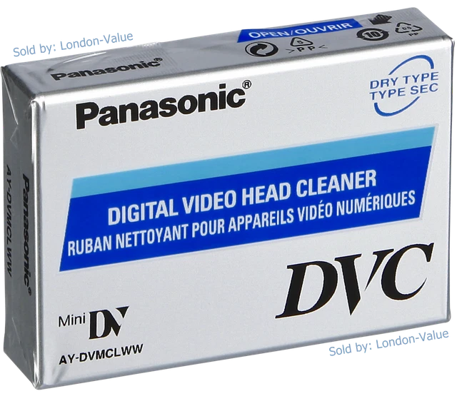 PANASONIC MINI DV DVC Head Cleaner Tape for all brands of Mini DV ...